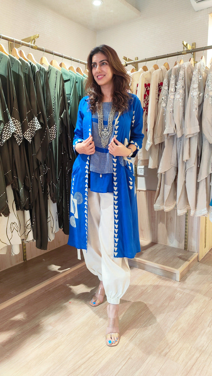 Three Piece Dark Blue Cargo Coord Set – Label DC