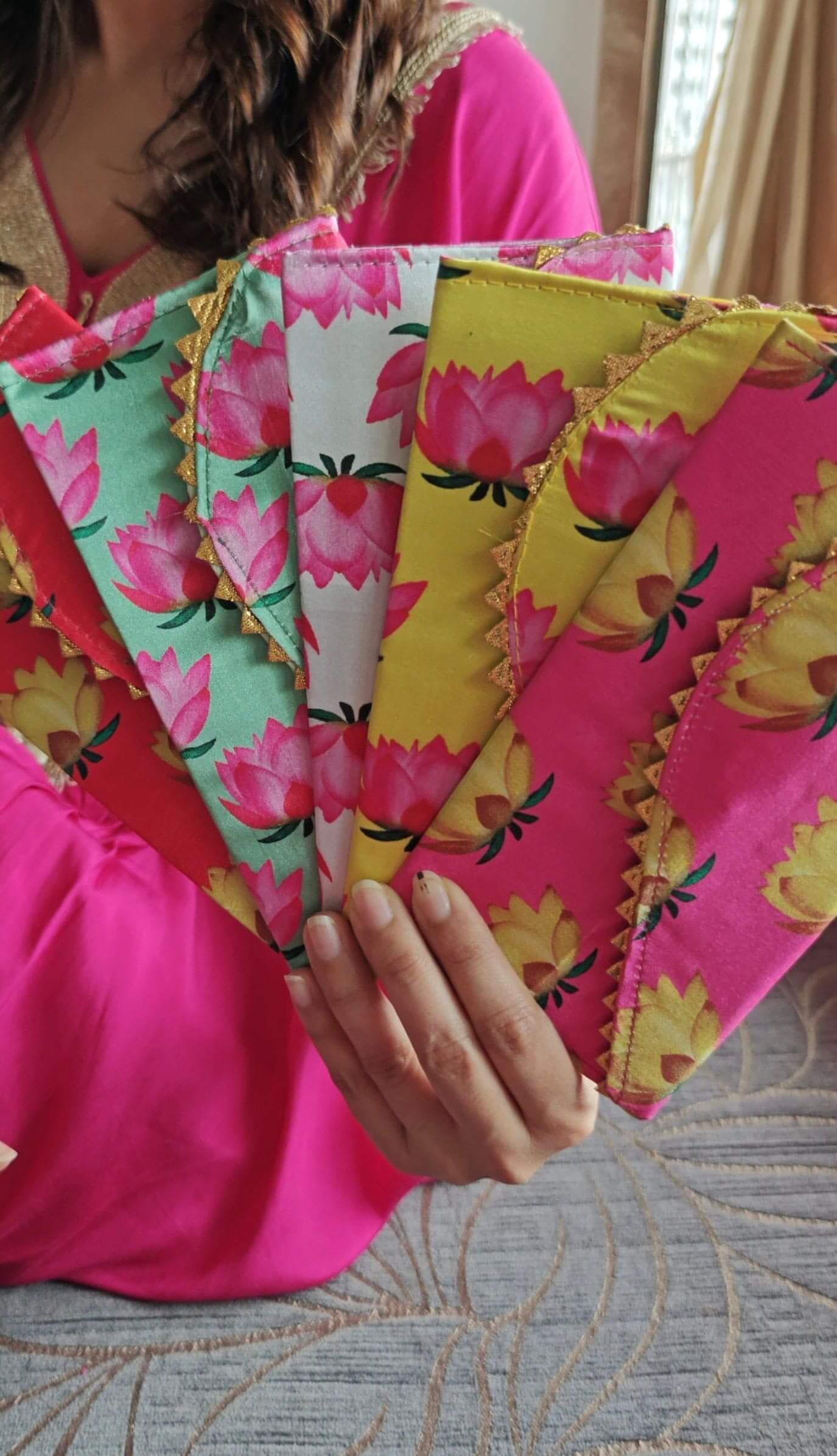 Multicolored Lotus Envelopes - Accessory – Label DC